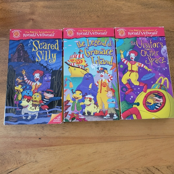 McDonald's | Media | The Wacky Adventures Of Ronald Mcdonald Vhs Tapes ...